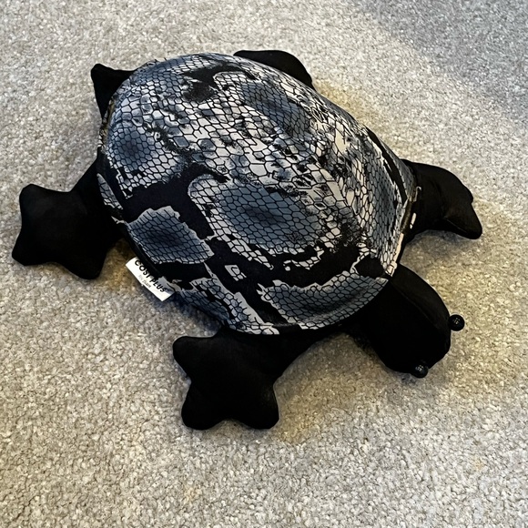 Toys | Vintage Cost Plus Blue Black Turtle Bean Bag Plushie Stuffed ...